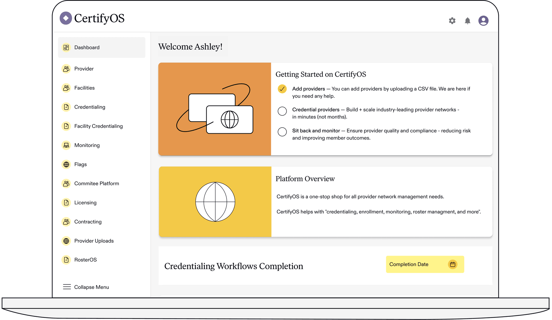 Frictionless Provider Credentialing, Licensing, Enrollment | Certify